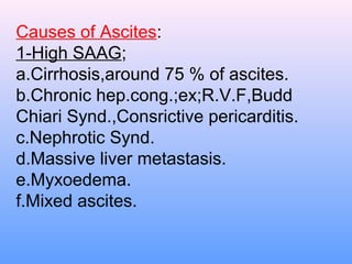 Ascites | PPT