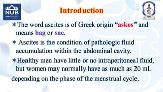 Ascites ( Diagnosis and management ).pdf