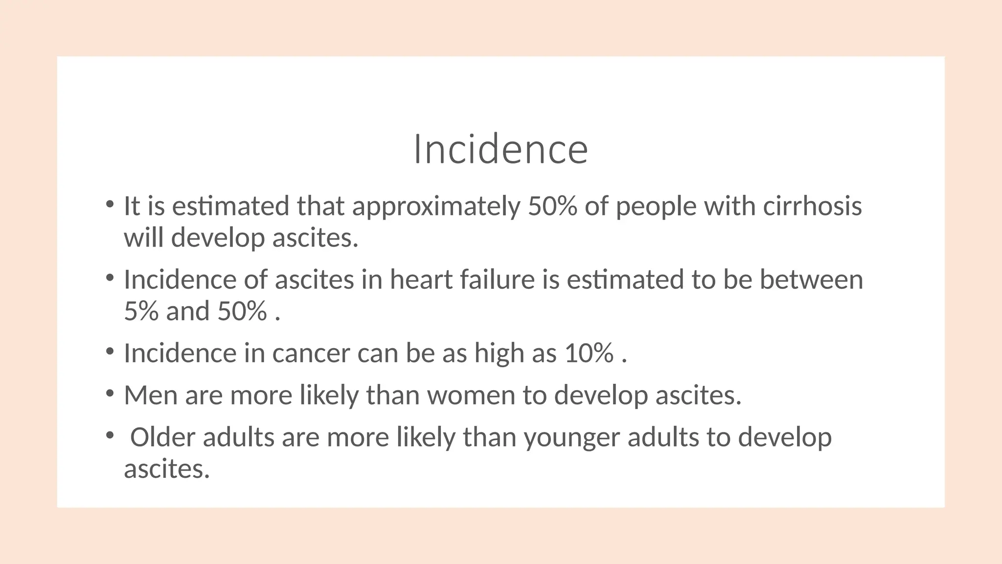 Ascites - Intro, Causes, Pathophysiology , Signs and Symptoms ...