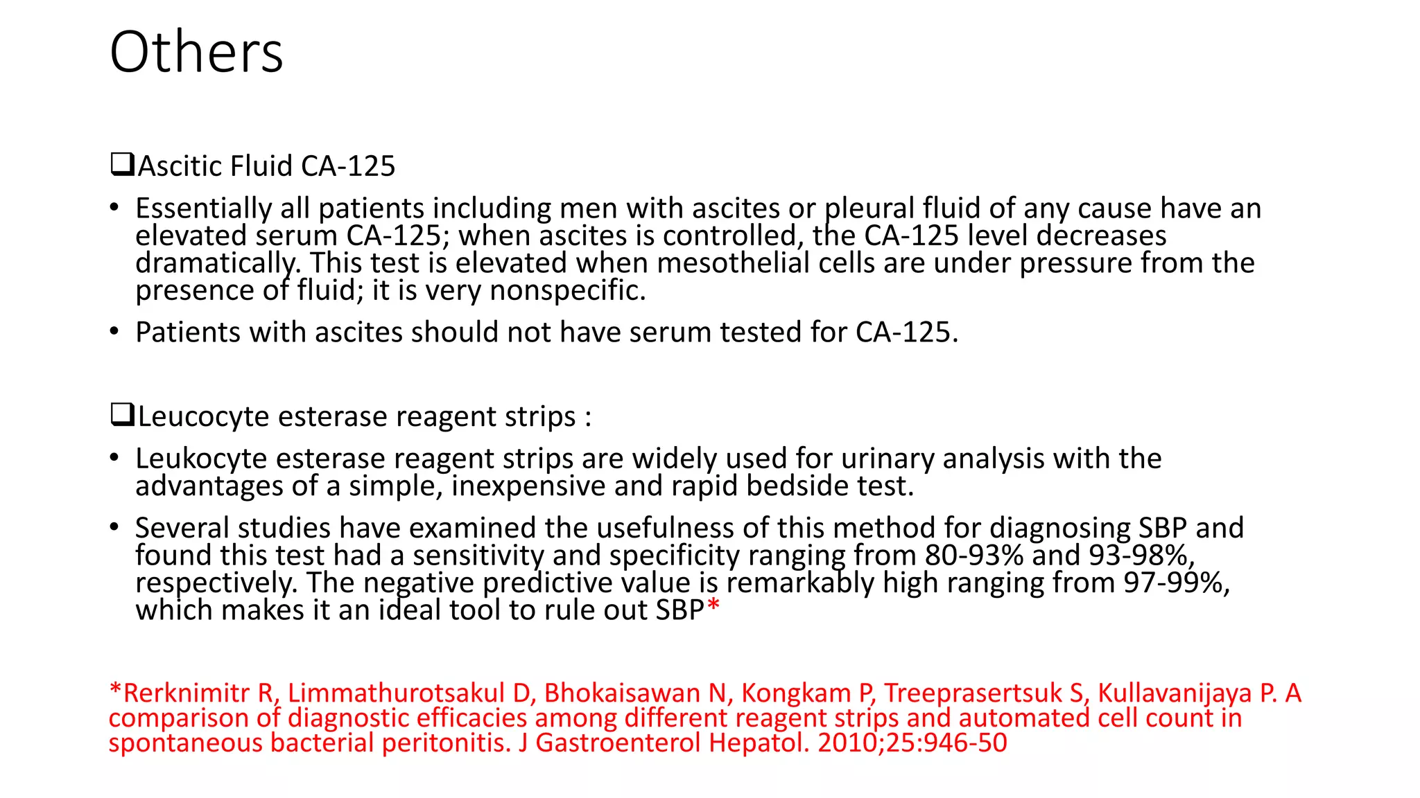 Ascites | PPTX