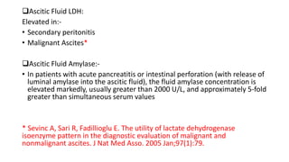 Ascites | PPTX