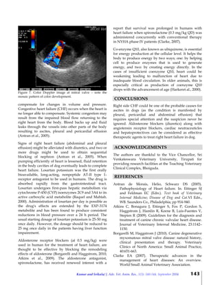 Ascites with right heart failure in a dog diagnosis and management | PDF