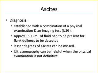 Ascitic fluid analysis | PPSX