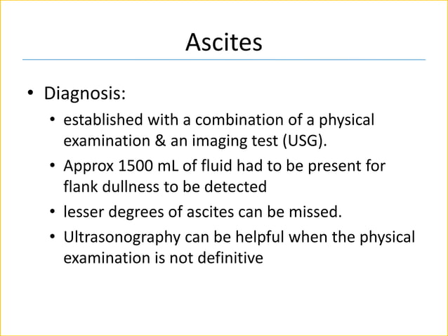 Ascitic fluid analysis | PPSX | Digestive Disorders | Diseases and ...