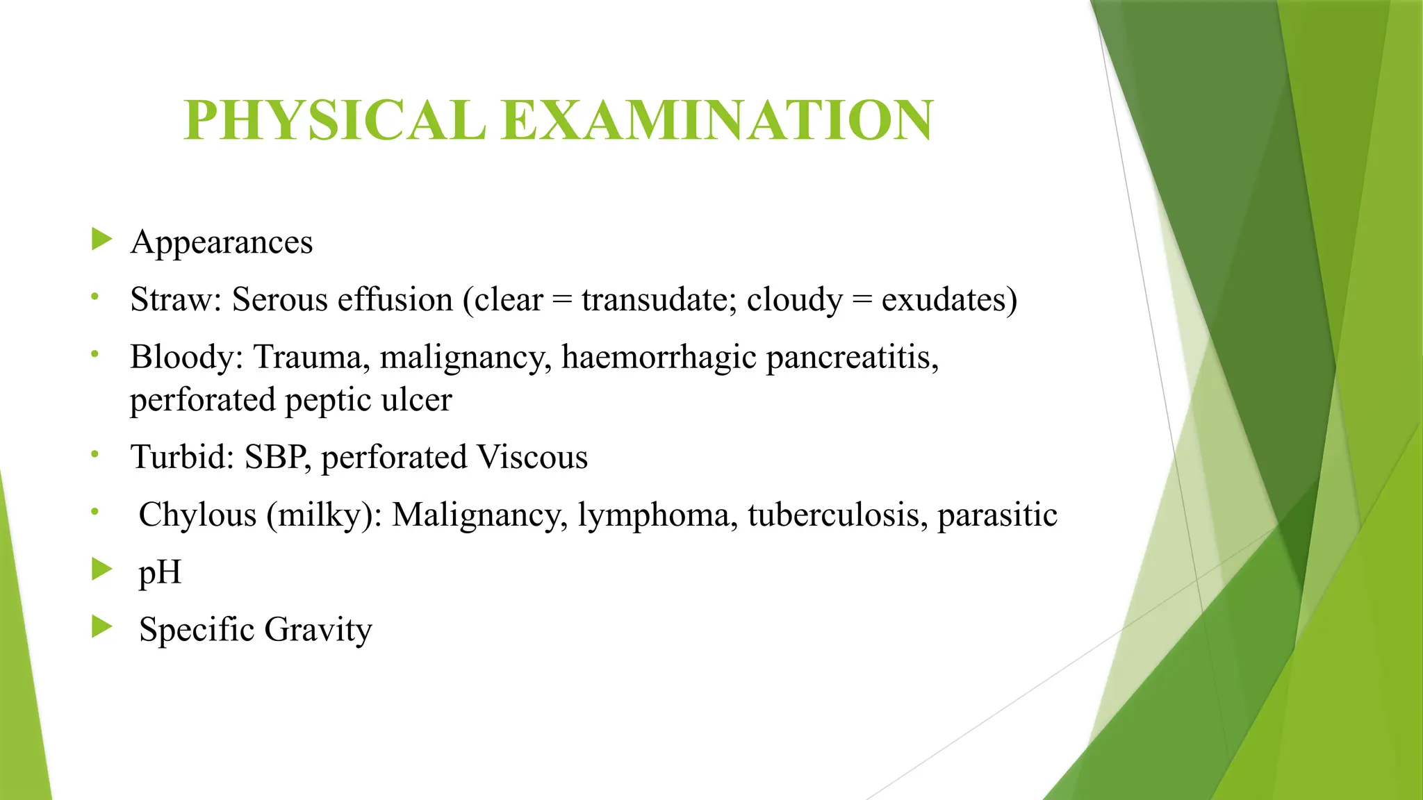 Lecture # 10 ASCITIC FLUID ANALYSIS.pptx