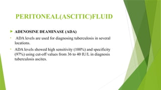 Lecture # 10 ASCITIC FLUID ANALYSIS.pptx