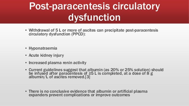 Ascitic tap or paracentesis