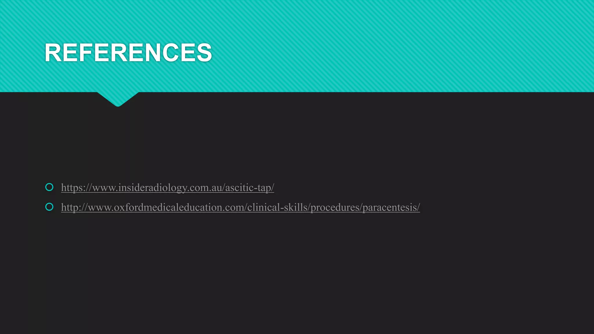 Ascitic tap procedure | PPTX
