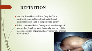 Ascitis | PPTX