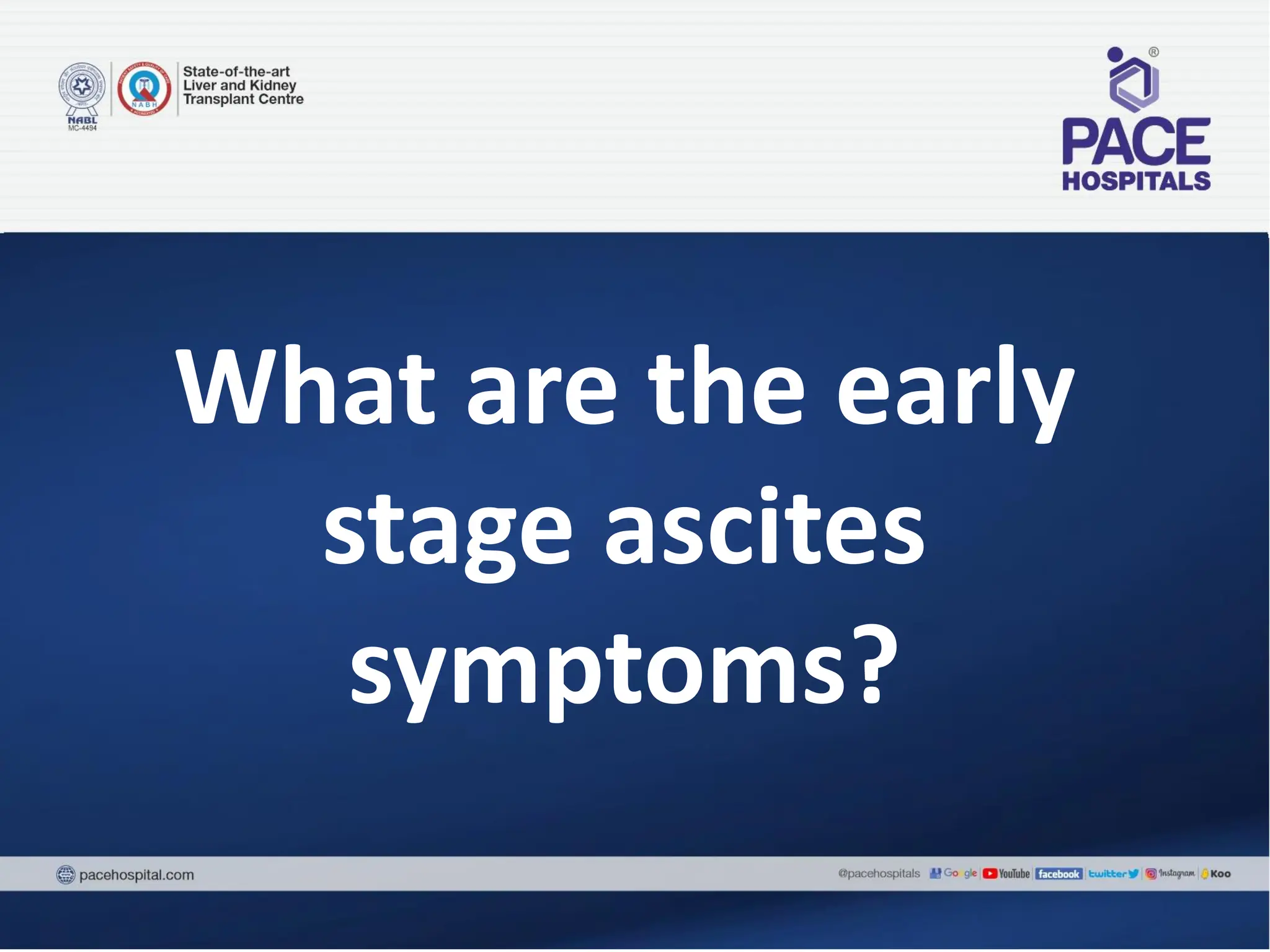 What are Early Stage Symptoms of Ascites | PDF