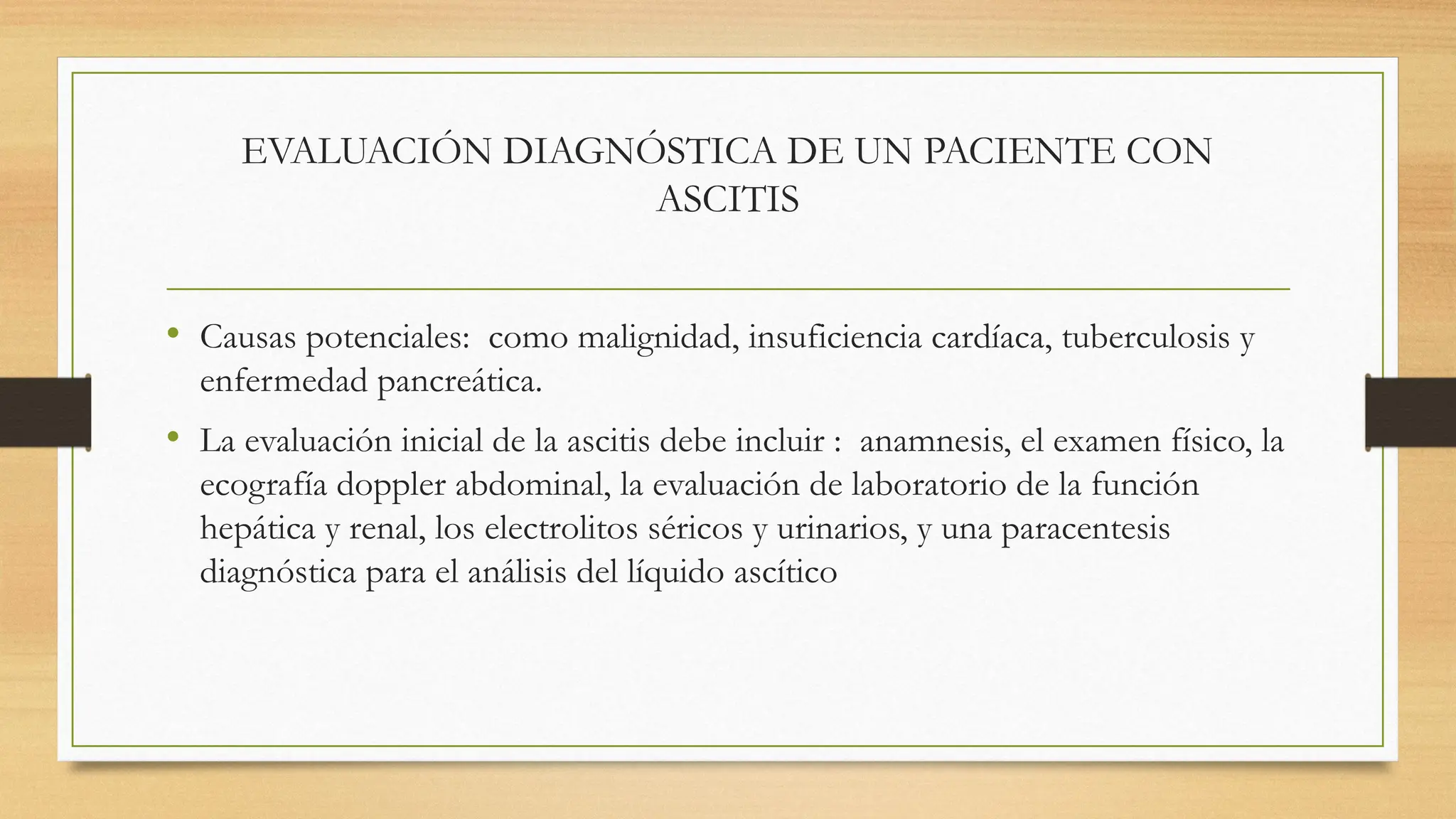 ascitis y PBE complicaciones de la cirrosis hepática | PPT