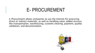 Supply Chain and Logistics Information System | PPTX