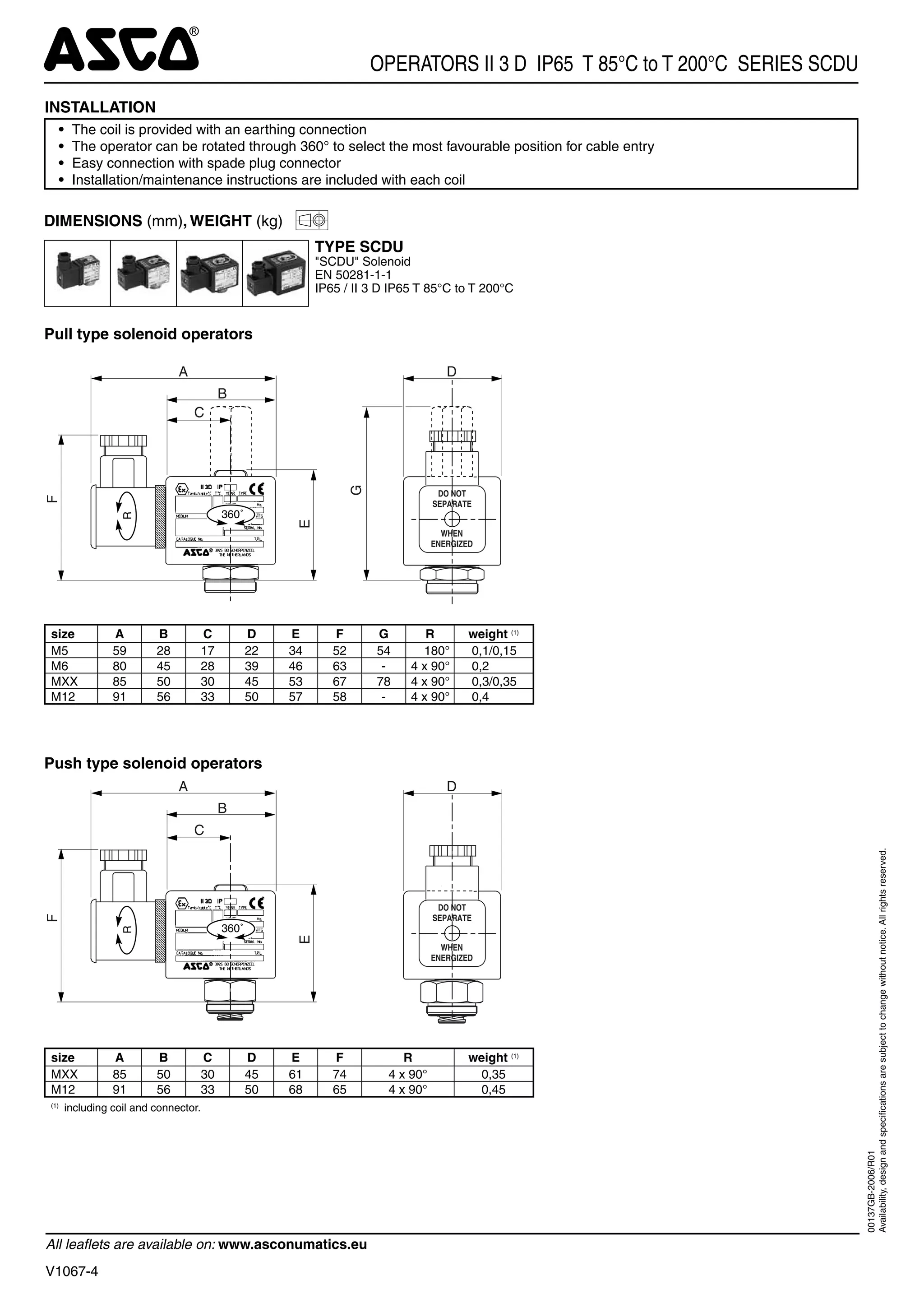 Asco Du Atex Explosion Proof Operator Hazardous Area Solenoid Valve ...