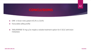 ASCO 2024 oncology presentation updates in lung cancer | PPTX