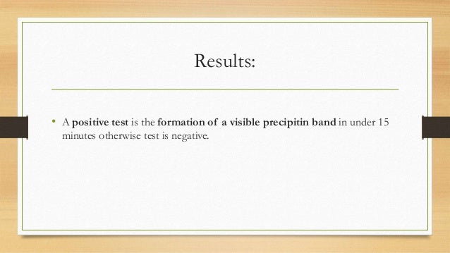 Ascoli test(Ascoli ring test)