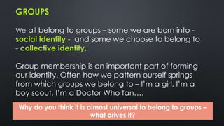 As comms & culture groups | PPT