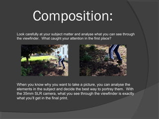 Photography: As compositon and lighting | PPT