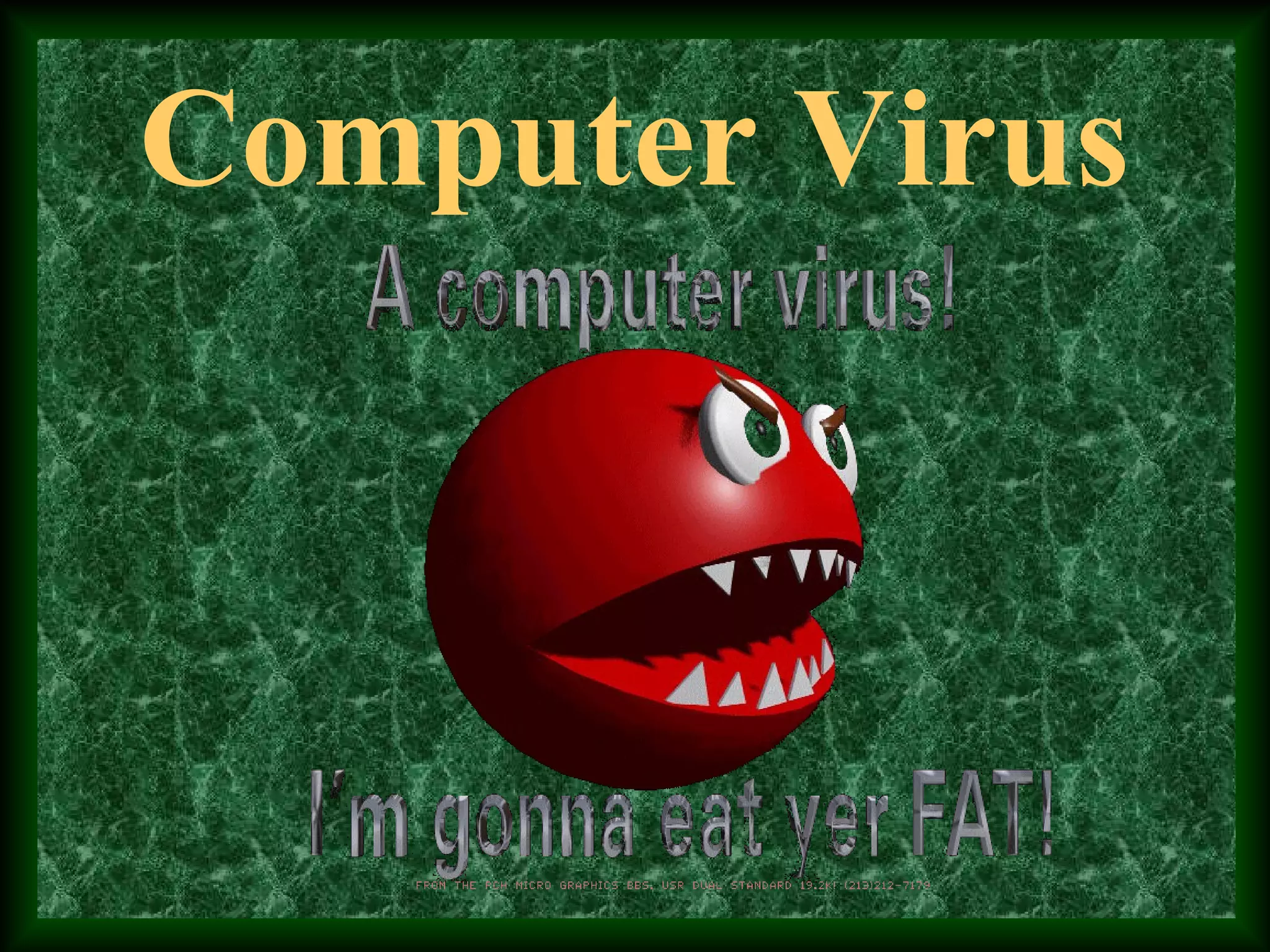 As computer virus | PPT