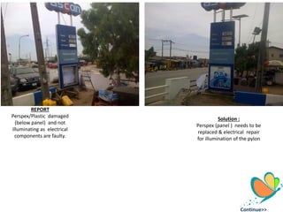 Ascon Signage Maintenance Review Report | PDF