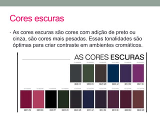 As cores | PPTX