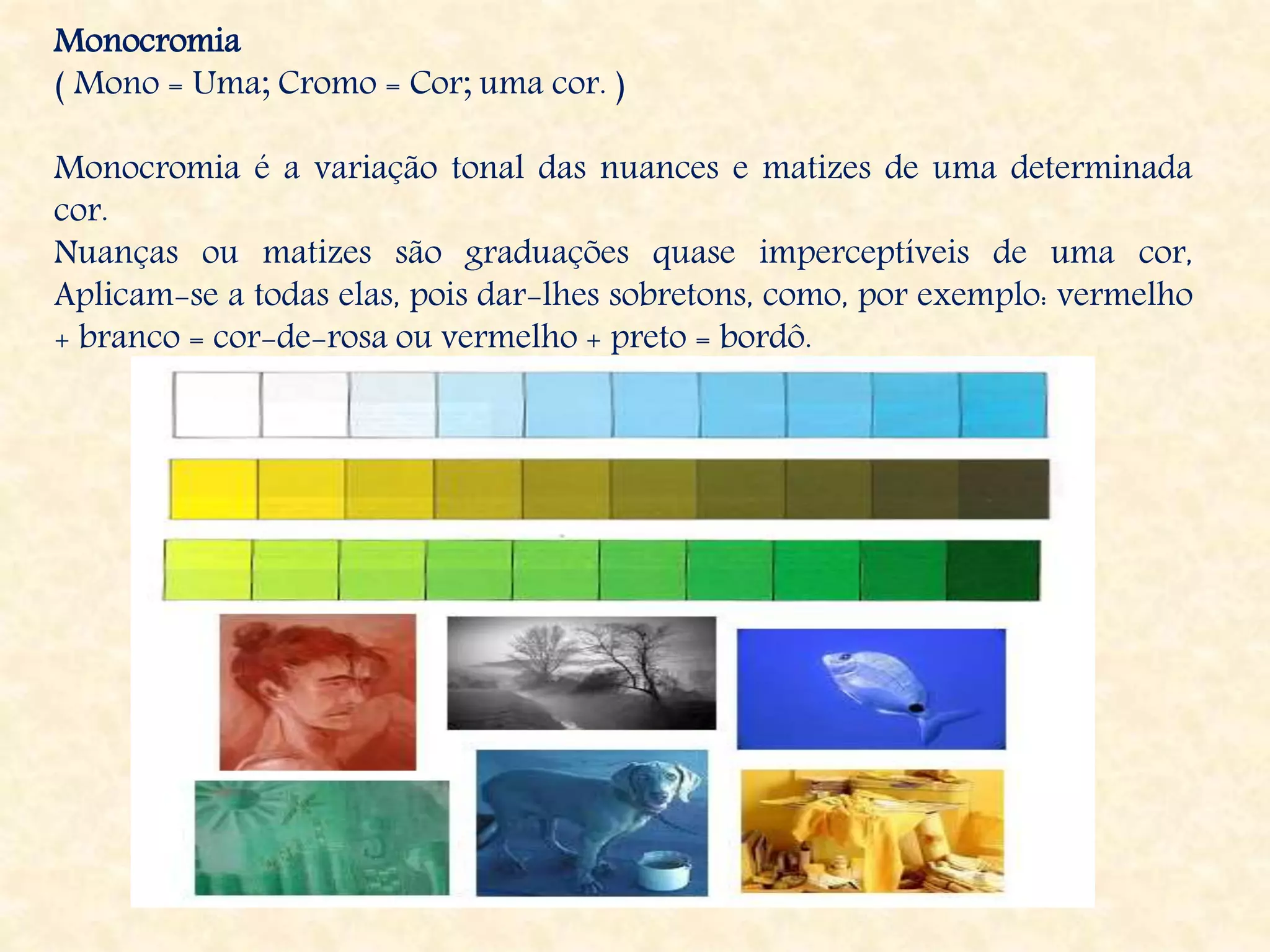 As cores | PPTX