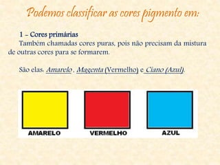 As cores | PPTX