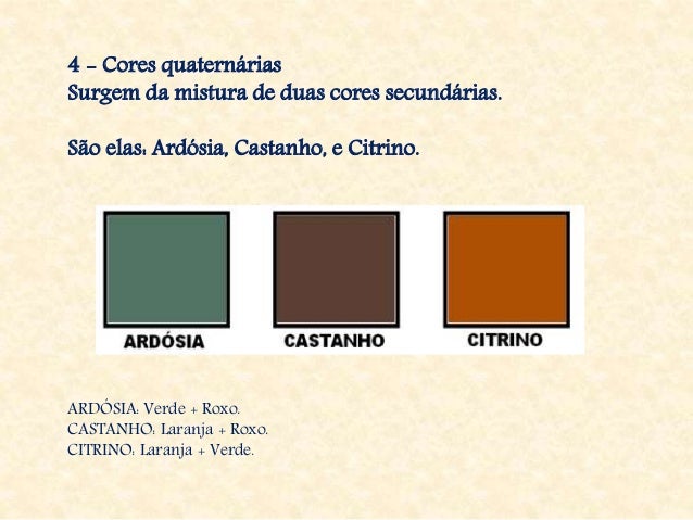 As cores
