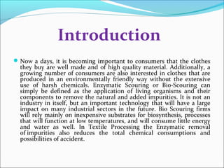 scouring and bleaching | PPT