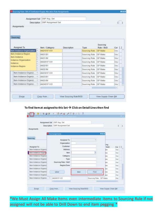 Oracle Advanced Supply chain Planning Setup | DOCX | Logistics | Business