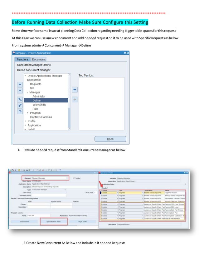 Oracle Advanced Supply chain Planning Setup | DOCX | Logistics | Business