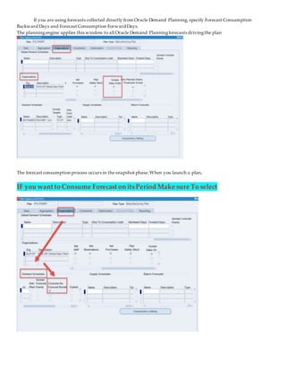 Oracle Advanced Supply chain Planning Setup | DOCX