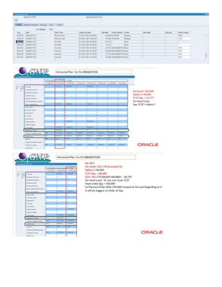 Oracle Advanced Supply chain Planning Setup | DOCX