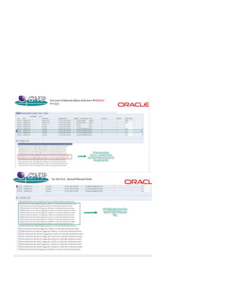 Oracle Advanced Supply chain Planning Setup | DOCX