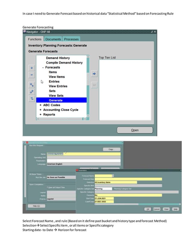 Oracle Advanced Supply chain Planning Setup | DOCX | Logistics | Business