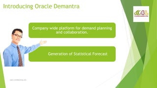 Introduction to Oracle ASCP and Demantra | PPTX