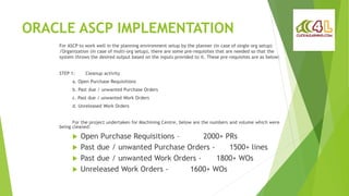 Oracle ASCP Training | PPTX