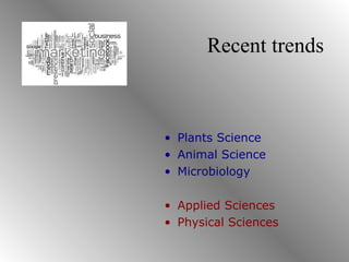 Trends in Biological Research | PPT
