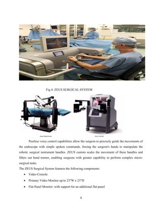 Robotic Surgery Project Report | DOC