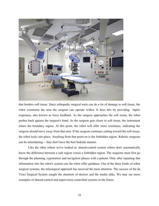 Robotic Surgery Project Report | DOC