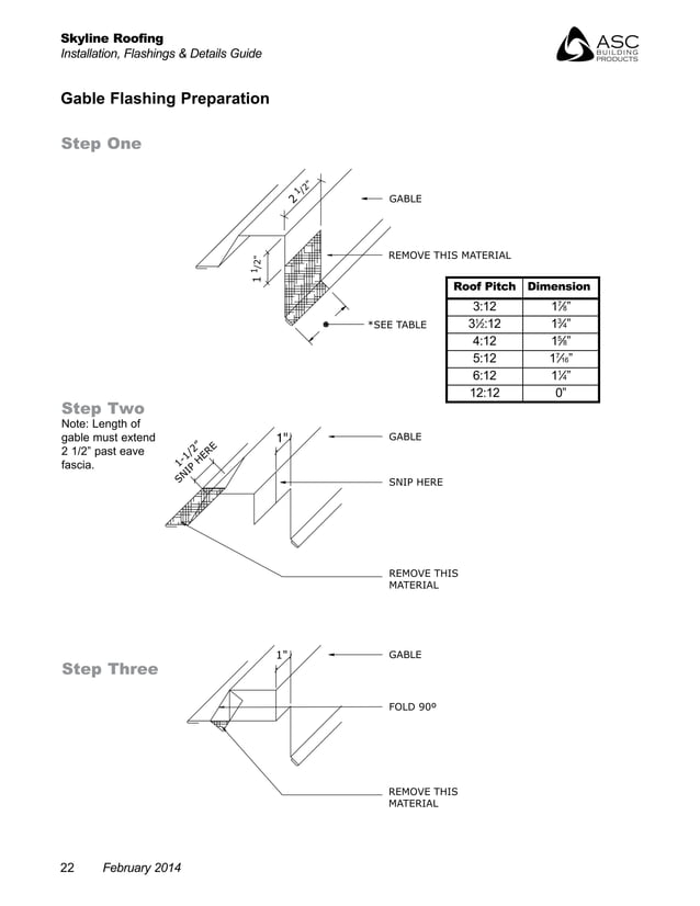 ASC Skyline Roofing Installation Manual | PDF | Manufacturing Industry ...