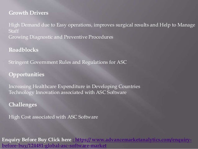 ASC Software Market | PPT