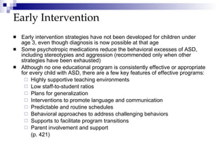 Autism Spectrum Disorders | PPT