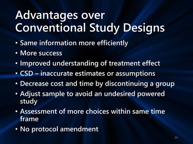 Adaptive Study Designs | PPTX | Computer Software and Applications ...