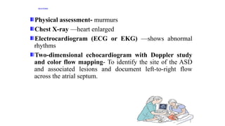Atrial septal defect in children .pptx