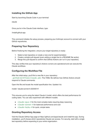 Automating GitHub Workflows with Claude 4 - Step-by-Step Guide to ...