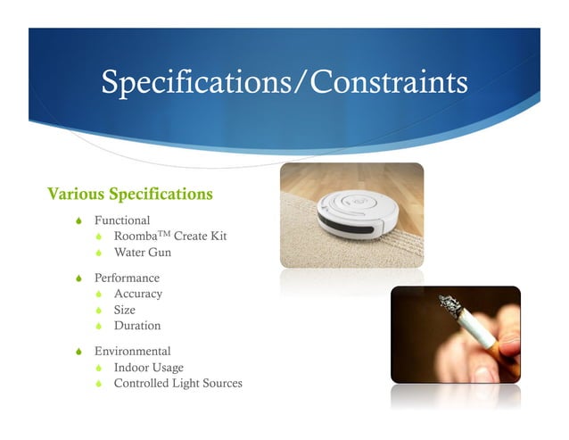 Anti-Smoking Device Presentation | PDF | Cameras and Camcorders | Consumer Electronics