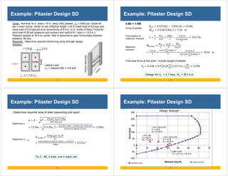 Masonry Design Example for building with brick materials. | PPT