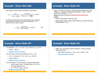 Masonry Design Example for building with brick materials. | PPT