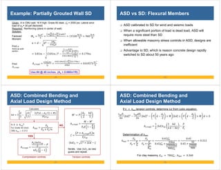 Masonry Design Example for building with brick materials. | PPT