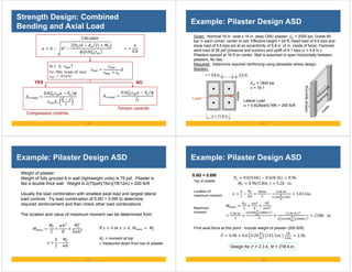Masonry Design Example for building with brick materials. | PPT